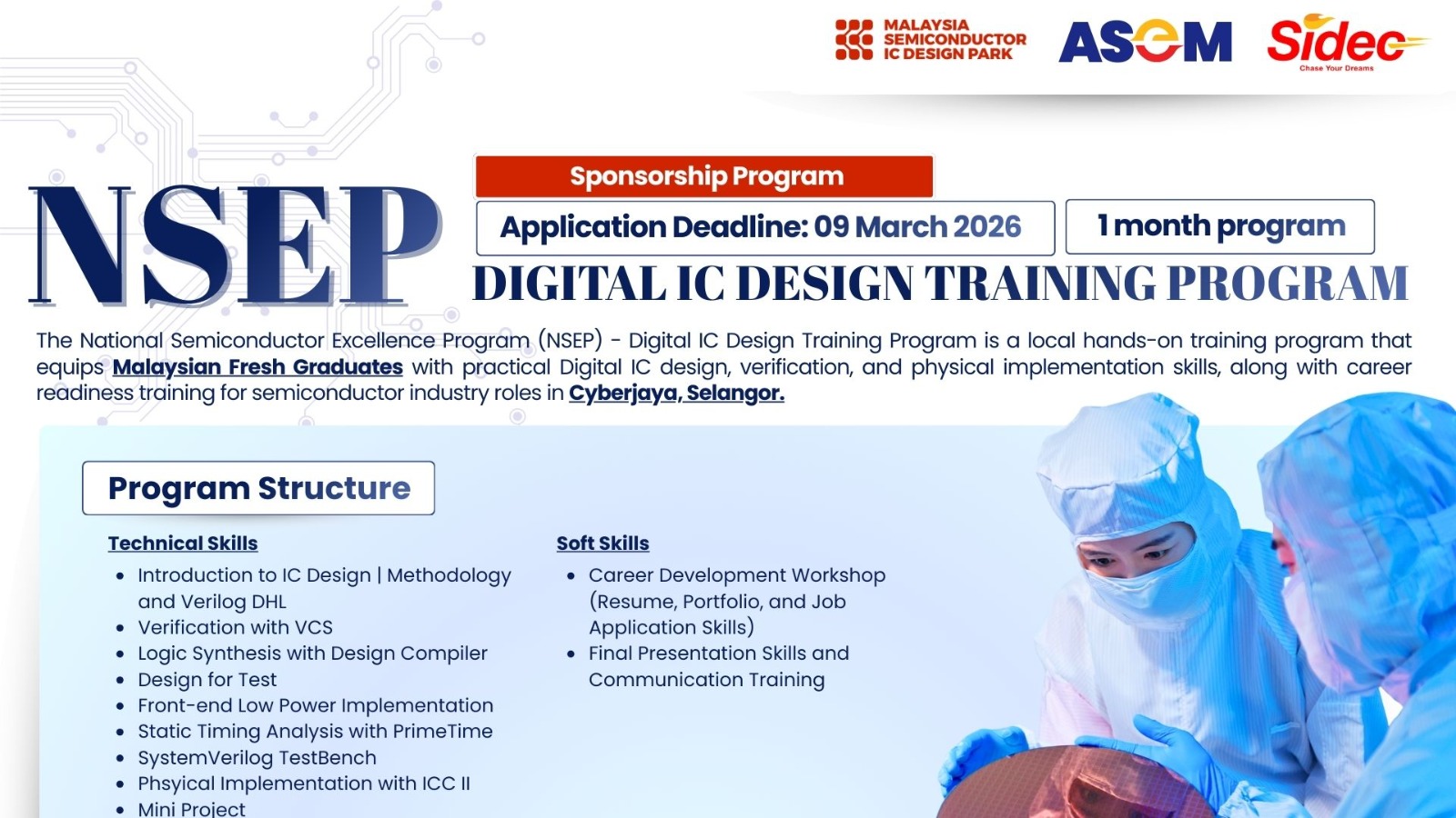 Apply for National Semiconductor Excellence Program (NSEP)